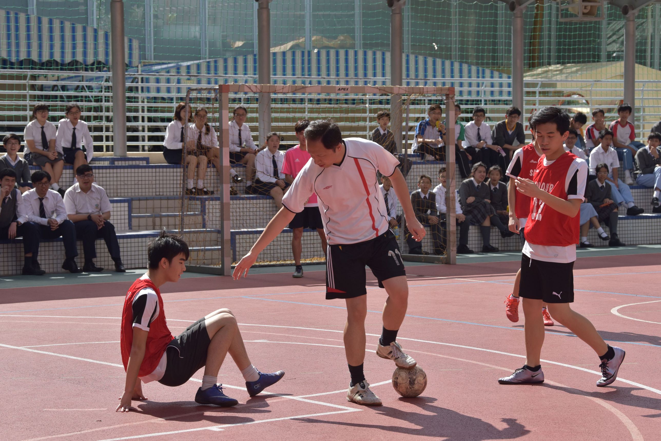 Teacher-student Football match - SPKC